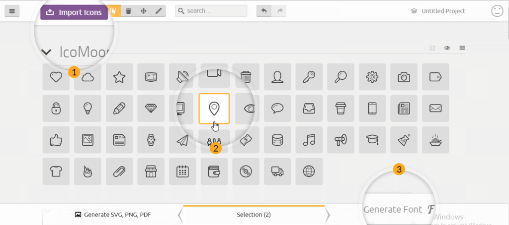 How to import Font Icons from IcoMoon to your WordPress site ...