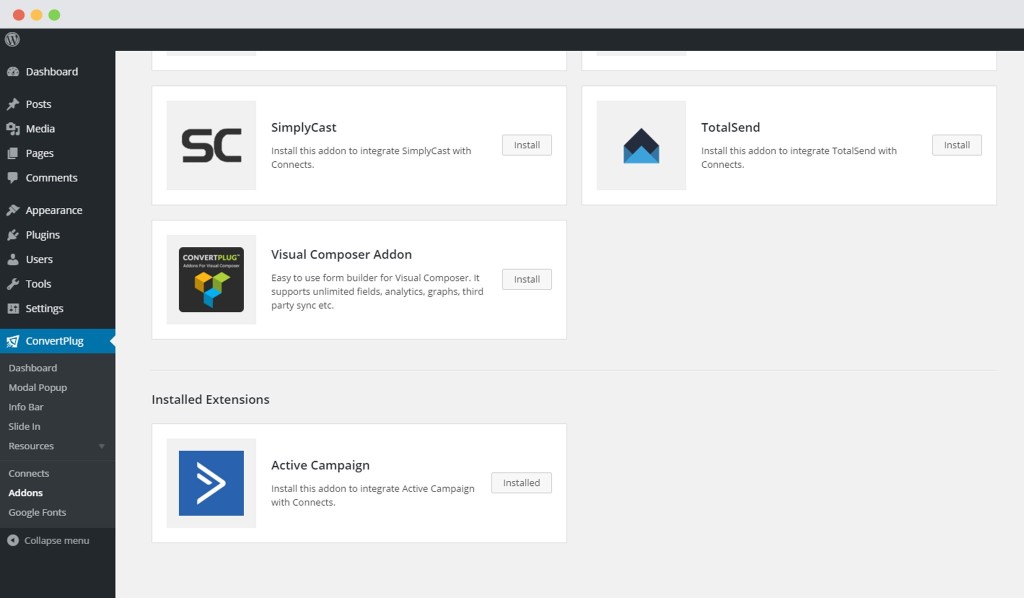 How to Use the ConvertPlug Addon Installer? – Documentation